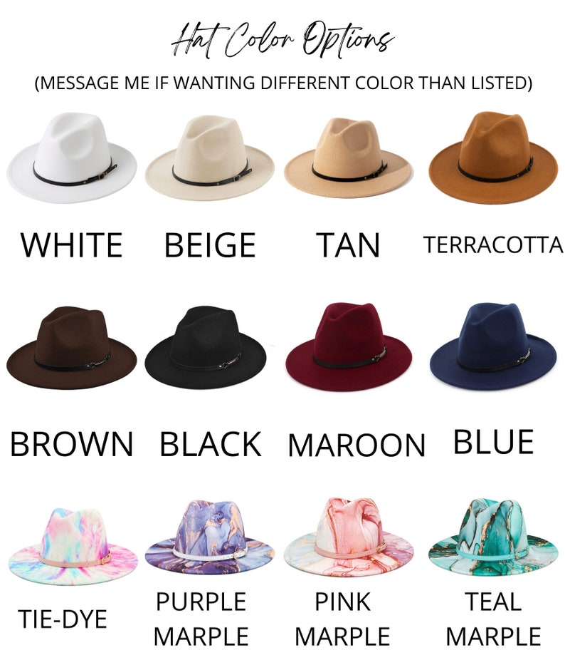 Bride Fedora Hat, MULTIPLE COLOR OPTIONS, Bride Hat, Bridal Hat ...