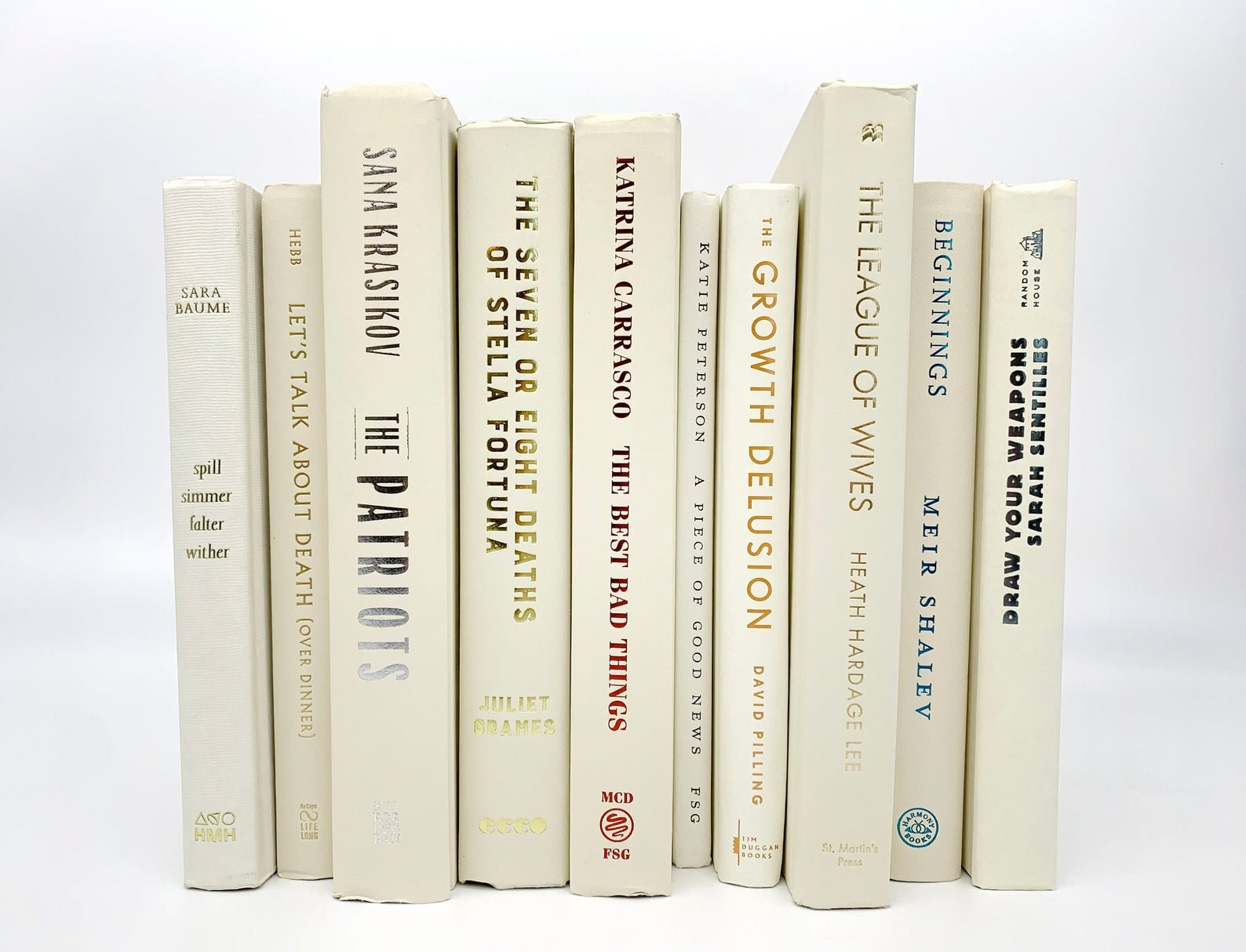 Beige Decorative Book Set: Curated Book Stacks for Home Staging - Etsy