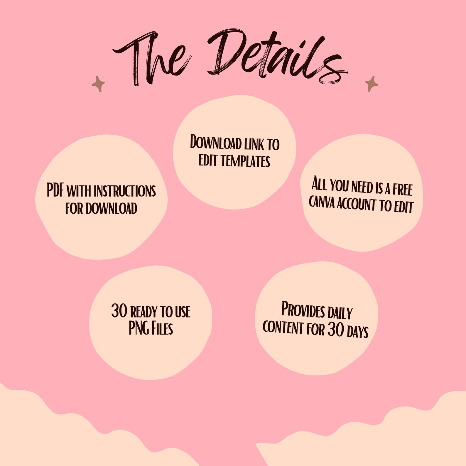 Instant Download EDITABLE Daily Engagement Instagram Posts - Etsy