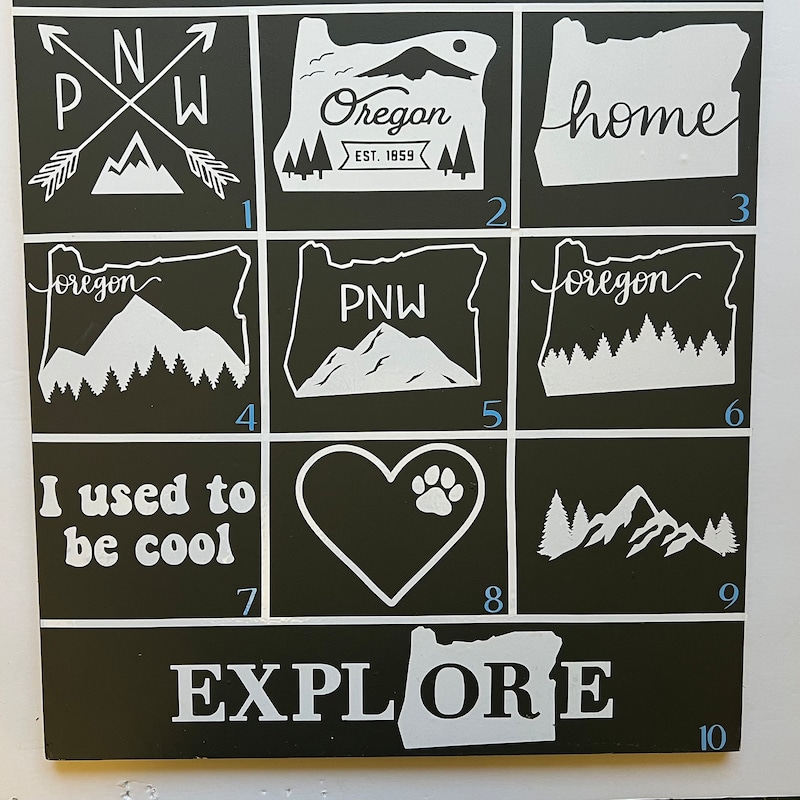 Oregon Decal - Etsy
