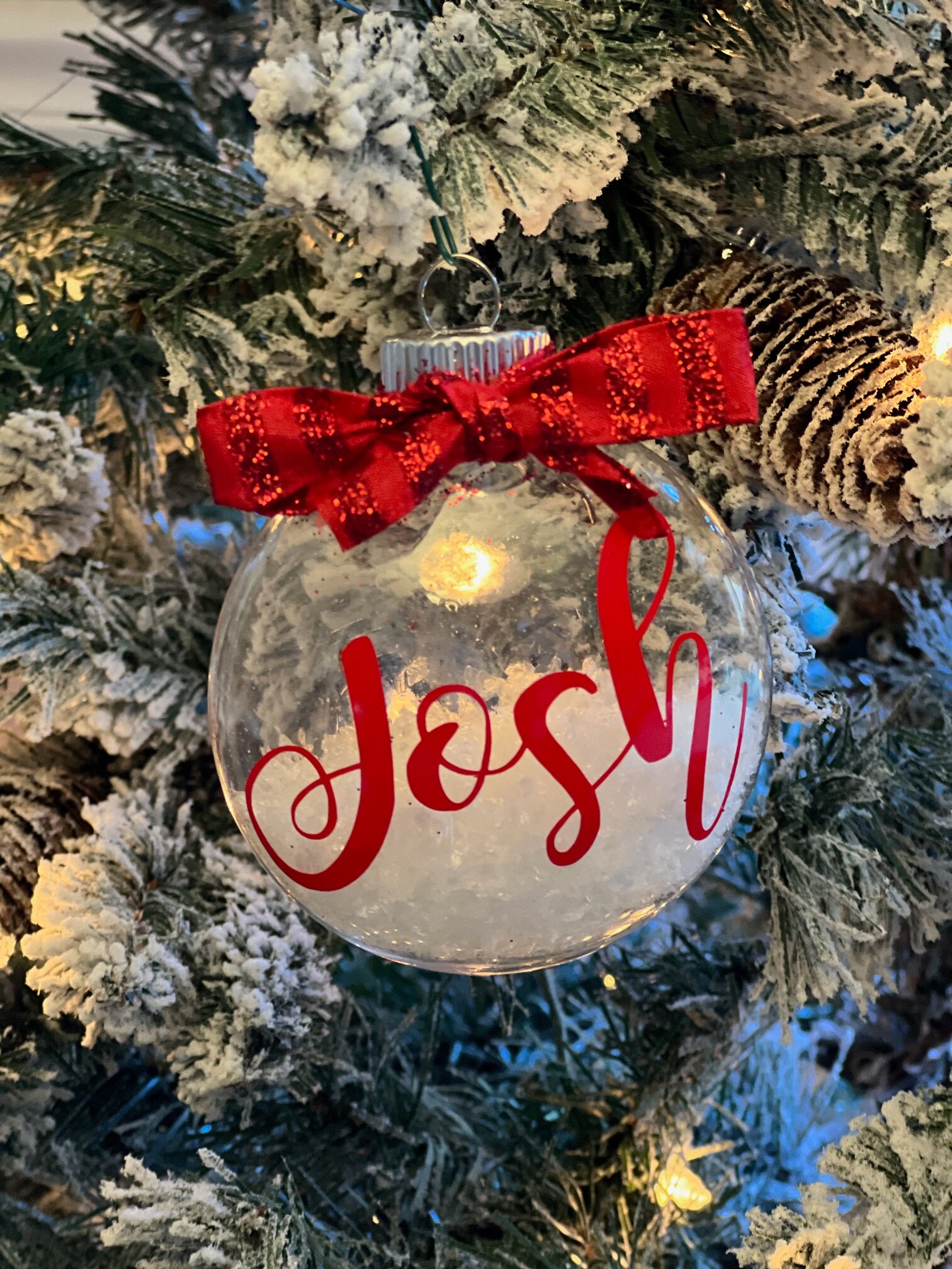 Personalized Christmas Ornaments Custom Christmas Ornaments - Etsy