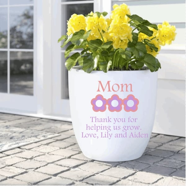 Flower Pot Decals - Etsy