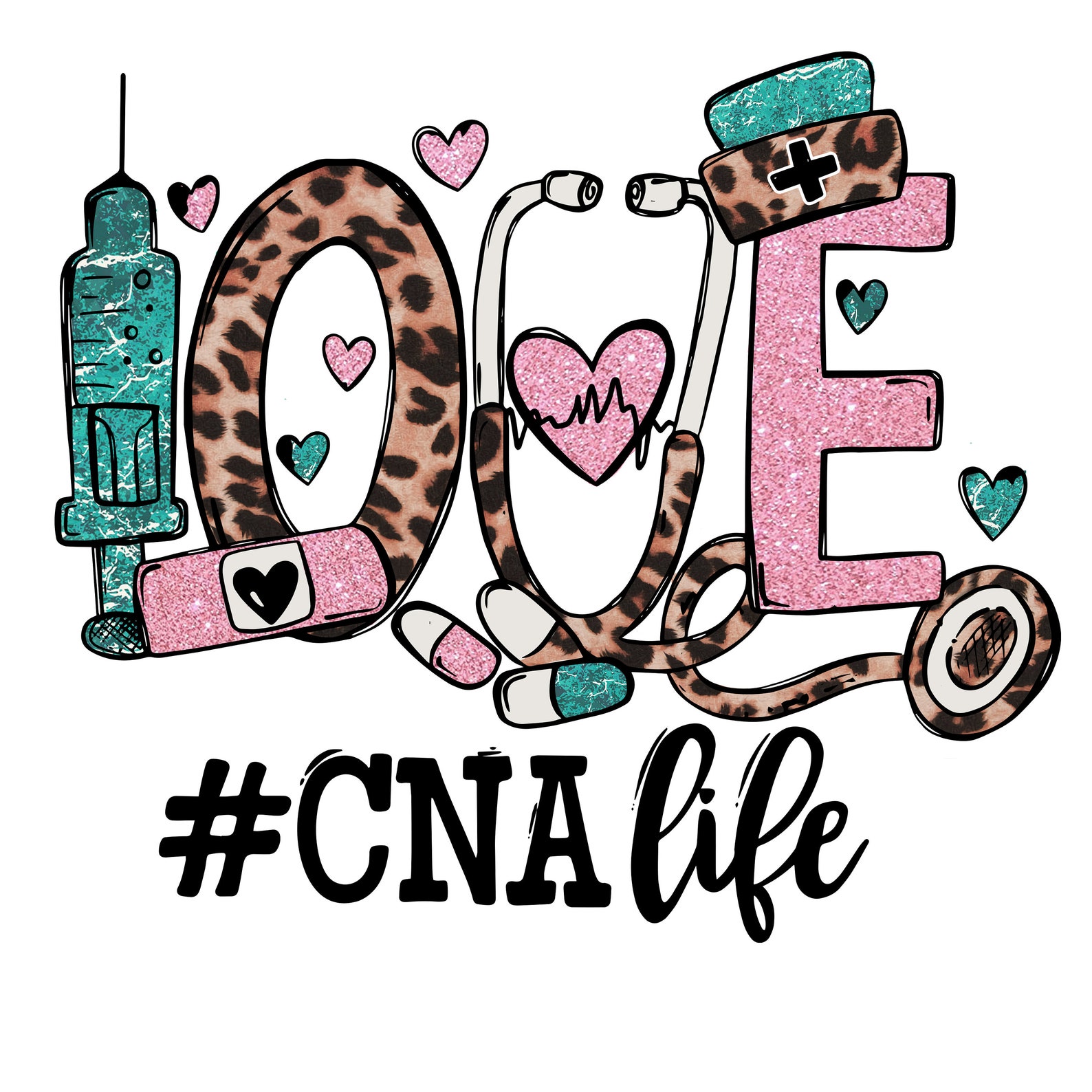 CNA Life CNA Instant Download Shirt Design PNG - Etsy