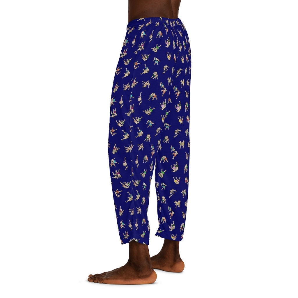 Sumo Wrestler Mens Pajama Pants Japanese Ukiyoe Pattern - Etsy