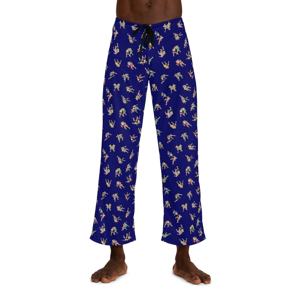 Sumo Wrestler Mens Pajama Pants Japanese Ukiyoe Pattern - Etsy