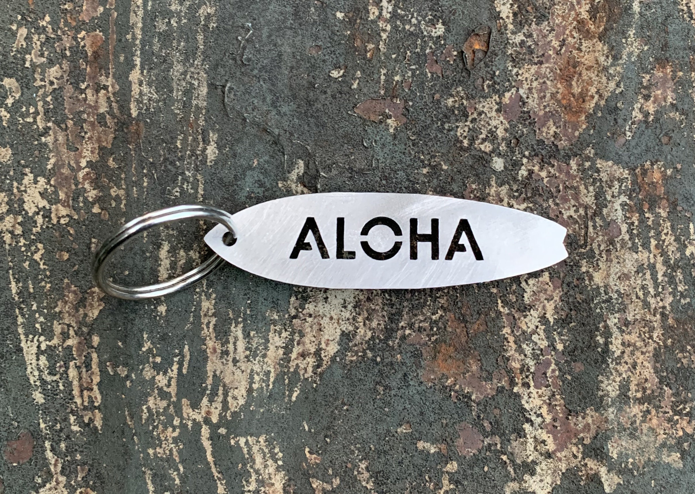 Aloha Keychain Hawaiian Gift Aloha Surfboard Ornament Aloha Surfboard ...