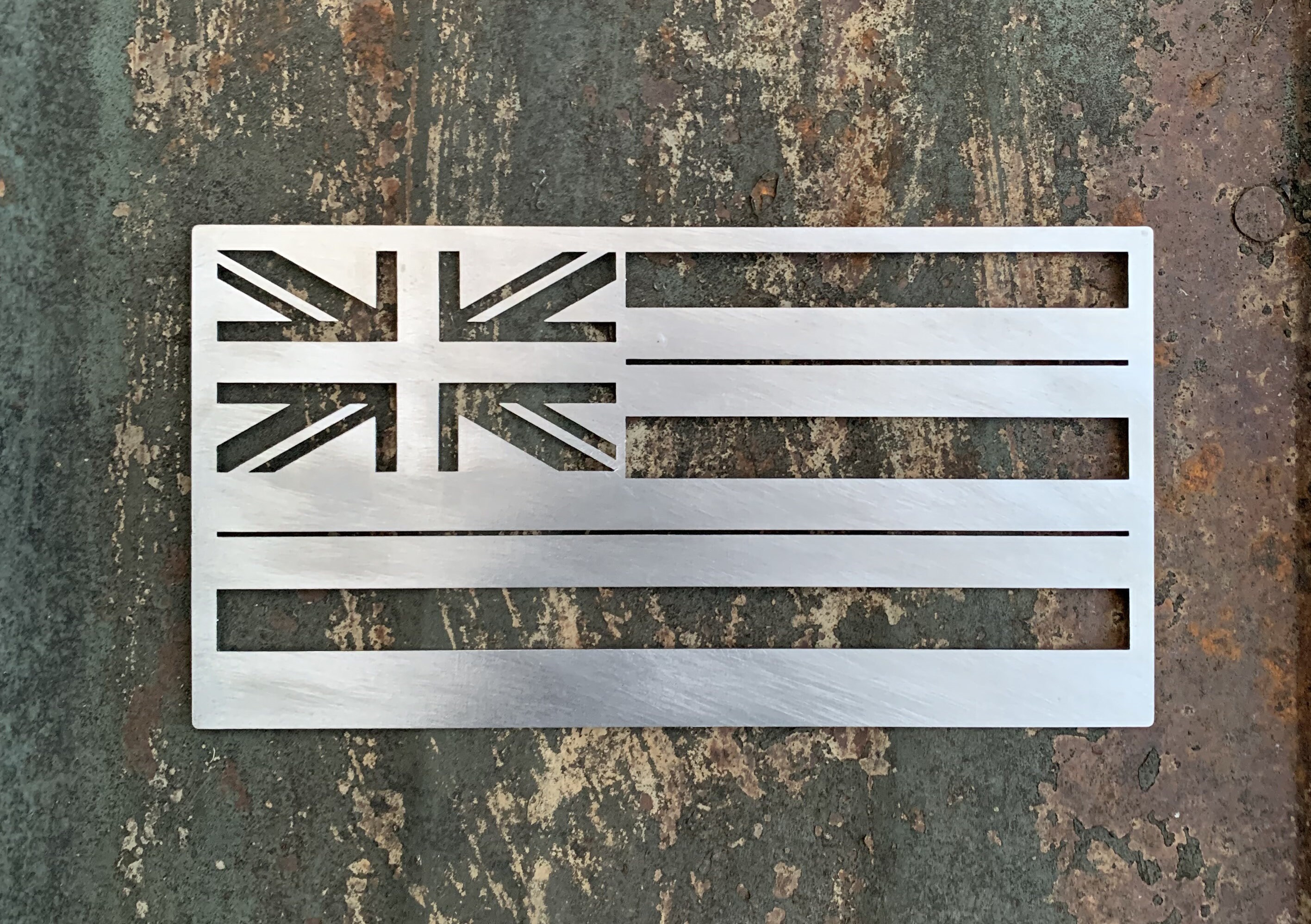 Hawaiian Metal Flag Hawaiian Art Hawaiian State Sign Metal Flag Decor ...