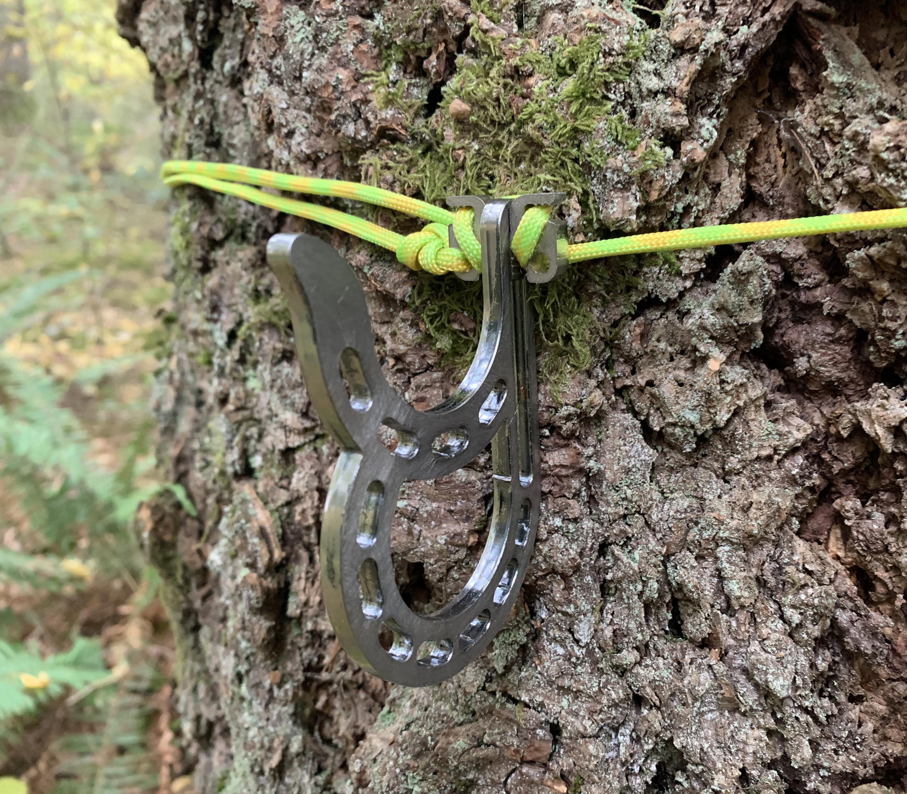 Camping Hook | Backpacking Hanging Clip | Hunting Hook | Tree Hanger ...