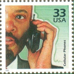 US Stamp Cell Phones Dramatic Design Availability Changes 1990 ...