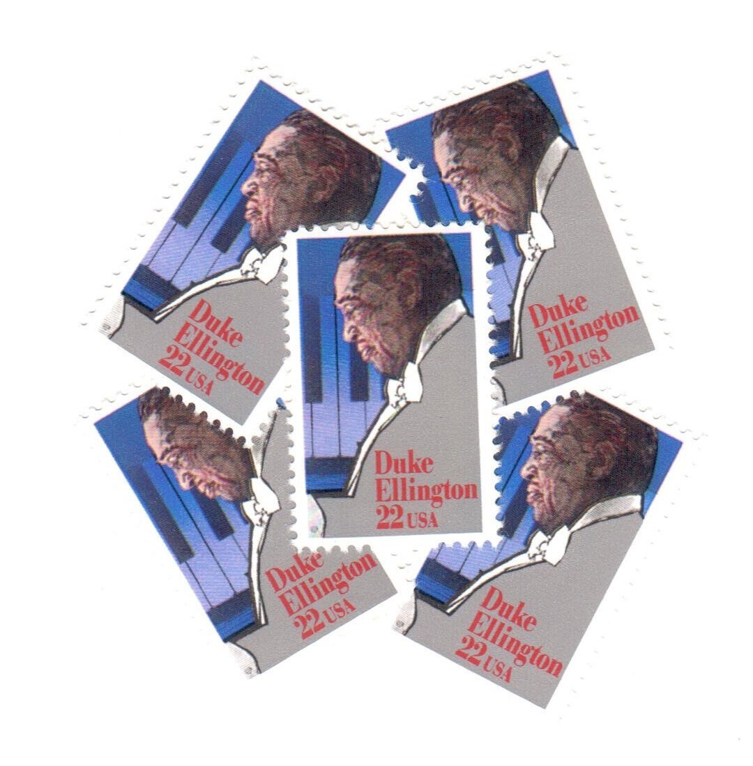 US Postage Stamp Duke Ellington Jazz Band Leader 22 Cent Set - Etsy