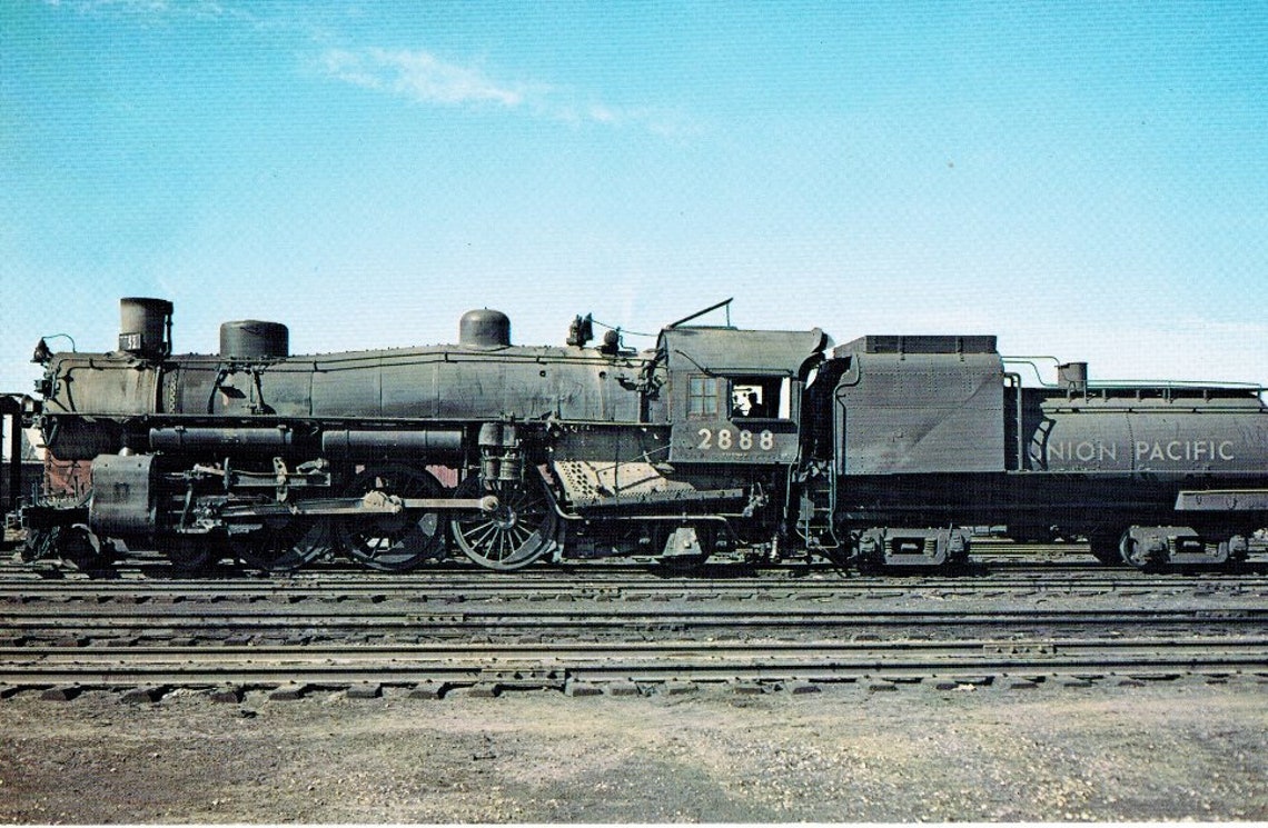 Railroad Collectible Train Picture Union Pacific Railroad 2888 Steam ...