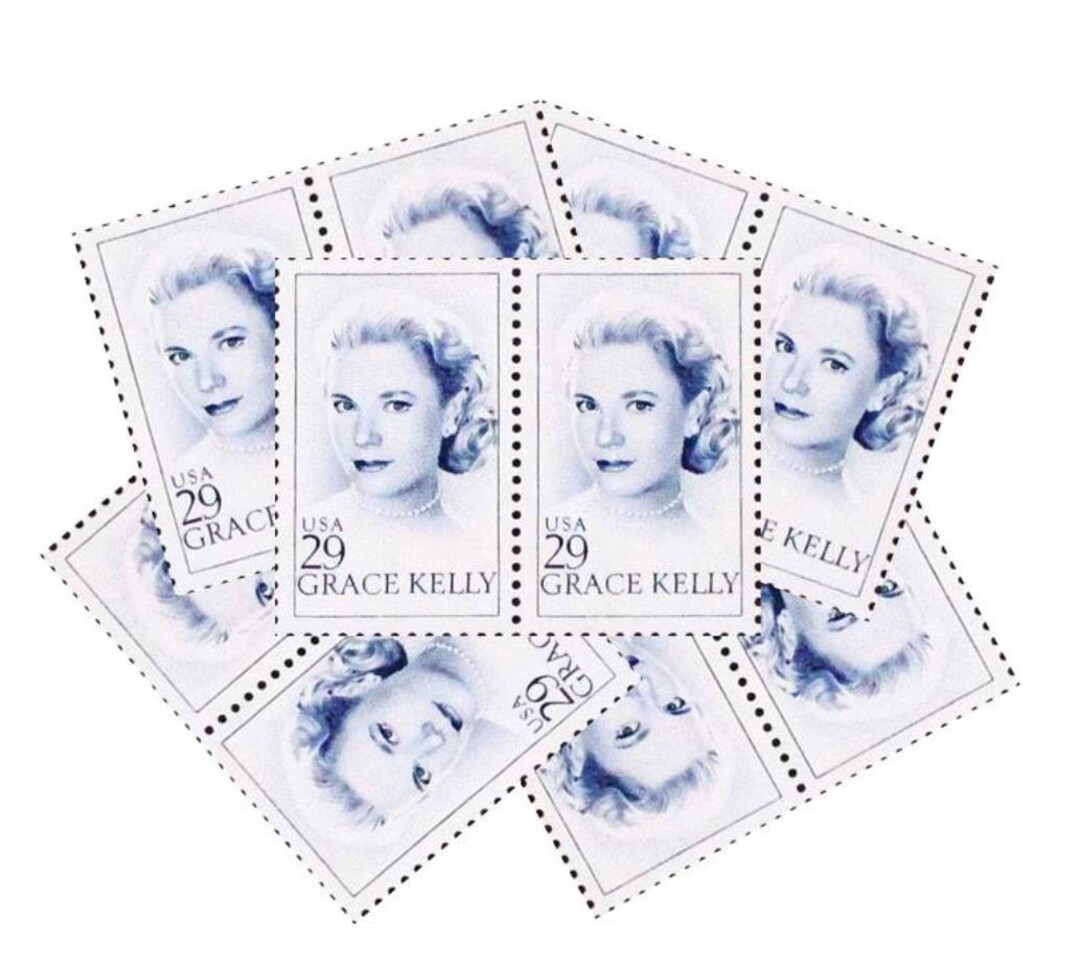 10 Unused Grace Kelly US Postage Stamps Wedding Postage - Etsy