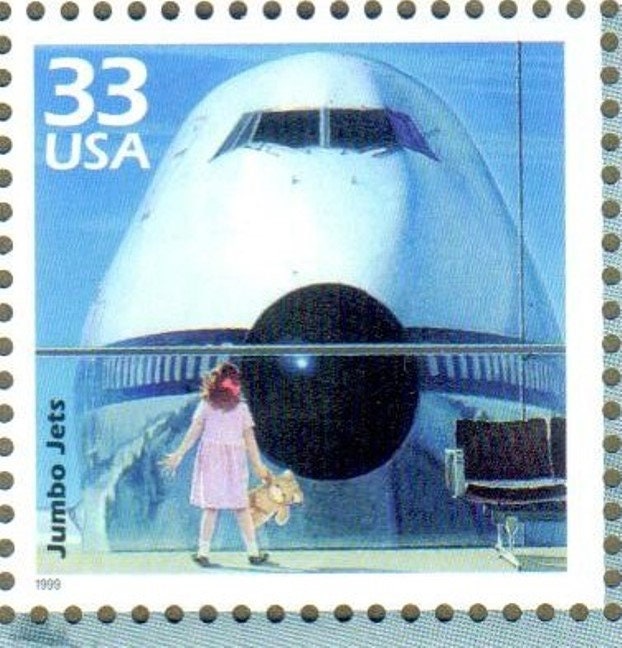 Vintage Unused Boeing 747 Jumbo Jet Airplane 70's Celebrate the Century ...