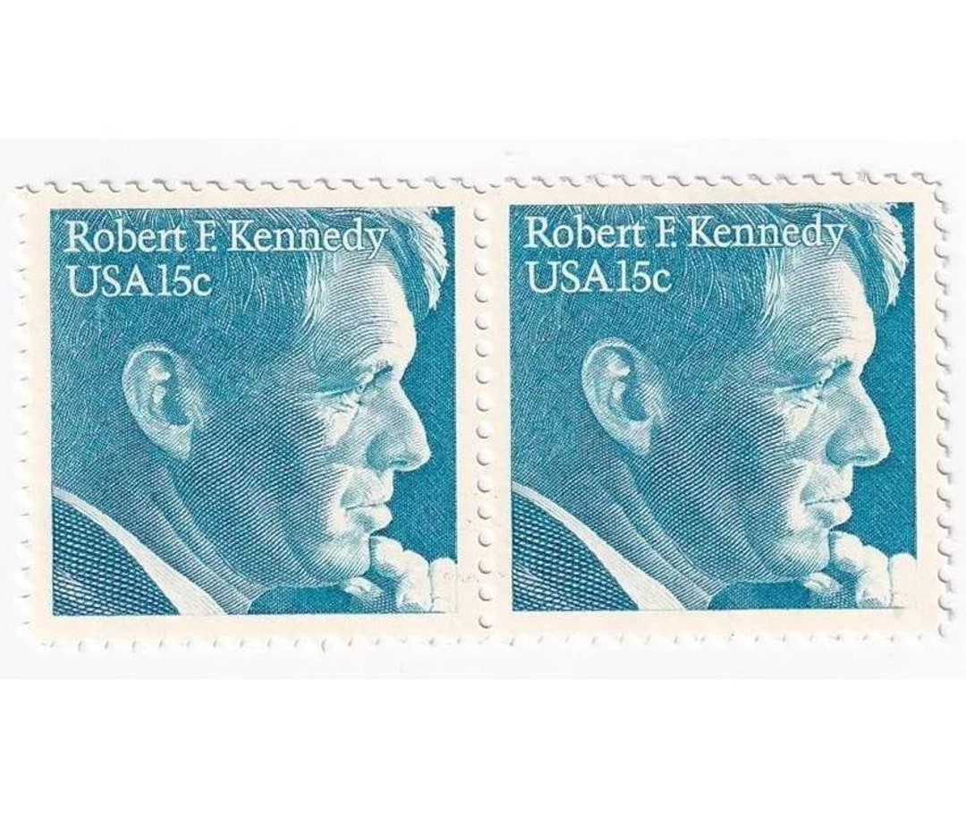 Robert F. Kennedy US Postage Stamp 15 Cent 1979 MNH Horizontal Pair ...