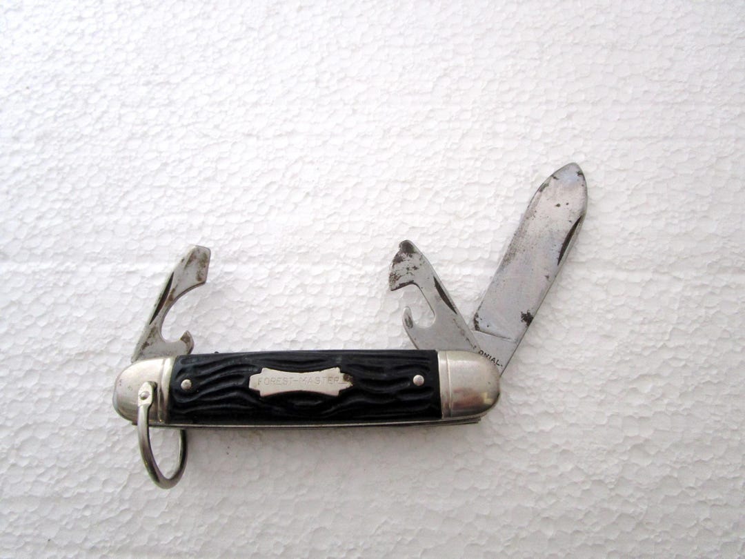 Vintage Collectible Colonial Forest Master Pocket Knife 3 Blades ...