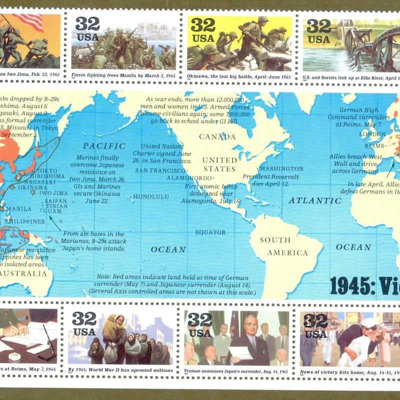 1945 Us Stamp - Etsy