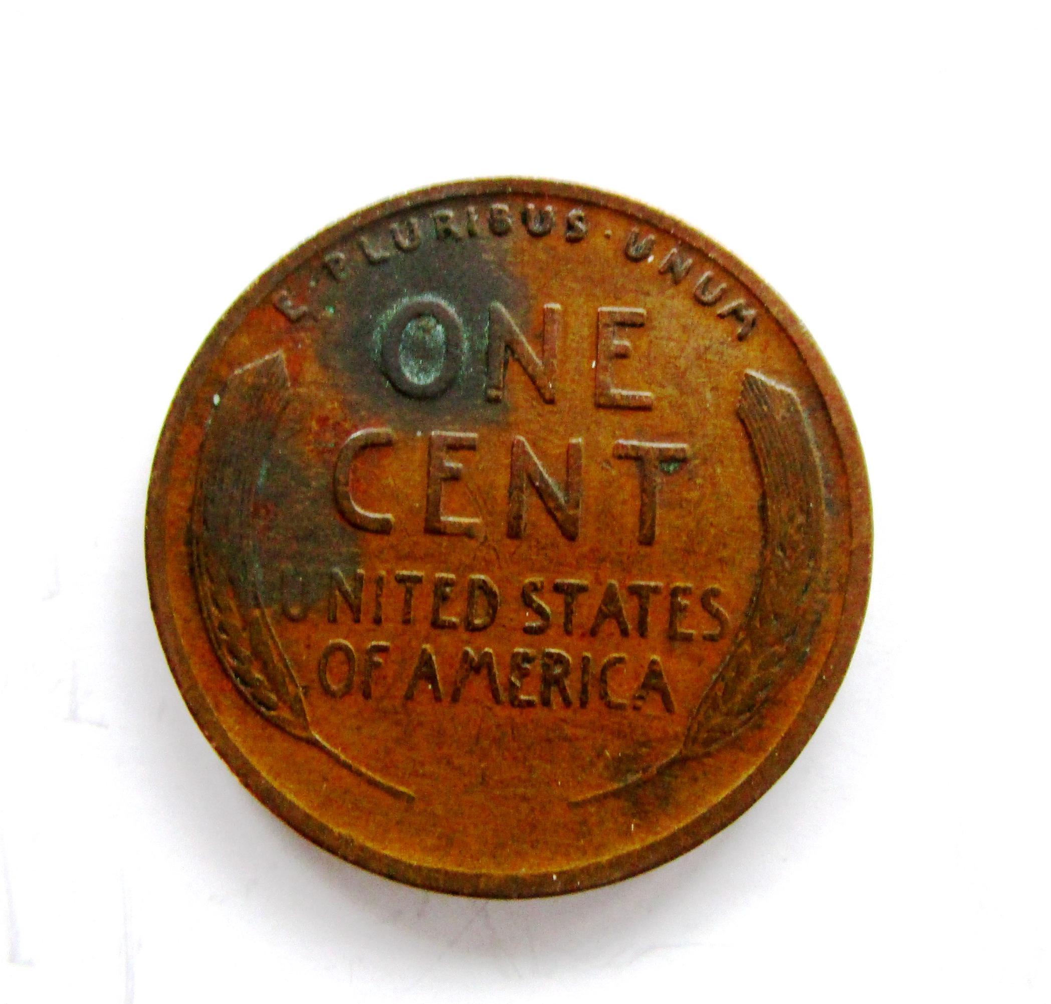 Vintage 1921 Lincoln Penny Copper Wheat One Cent Penny Full Date, Good ...