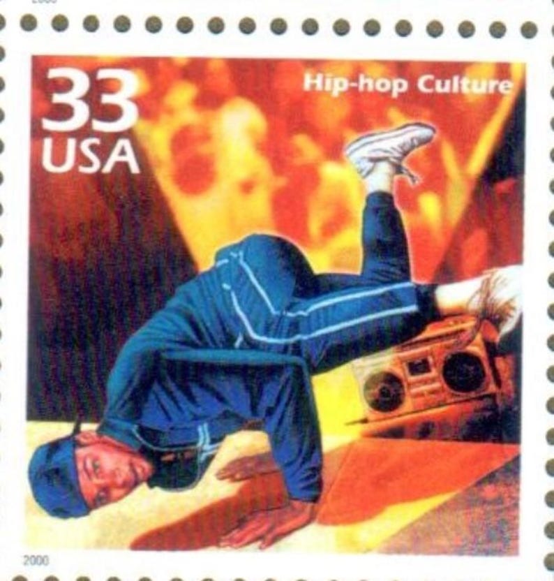 Vintage Unused Hip Hop Dance Rap Music Craze 1980s Celebrate the ...