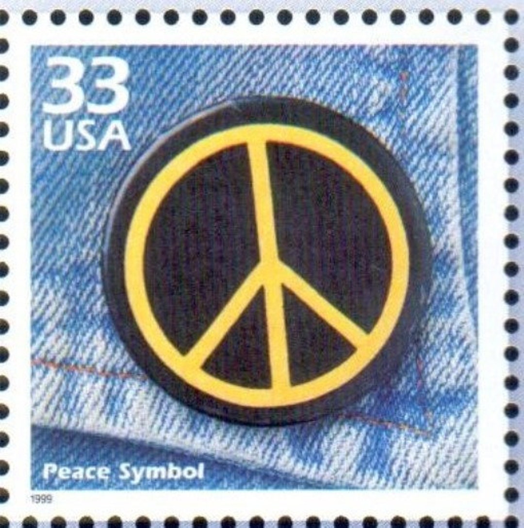 Vintage Unused Peace Symbol 1960 Celebrate the Century 33 Cent US Stamp ...