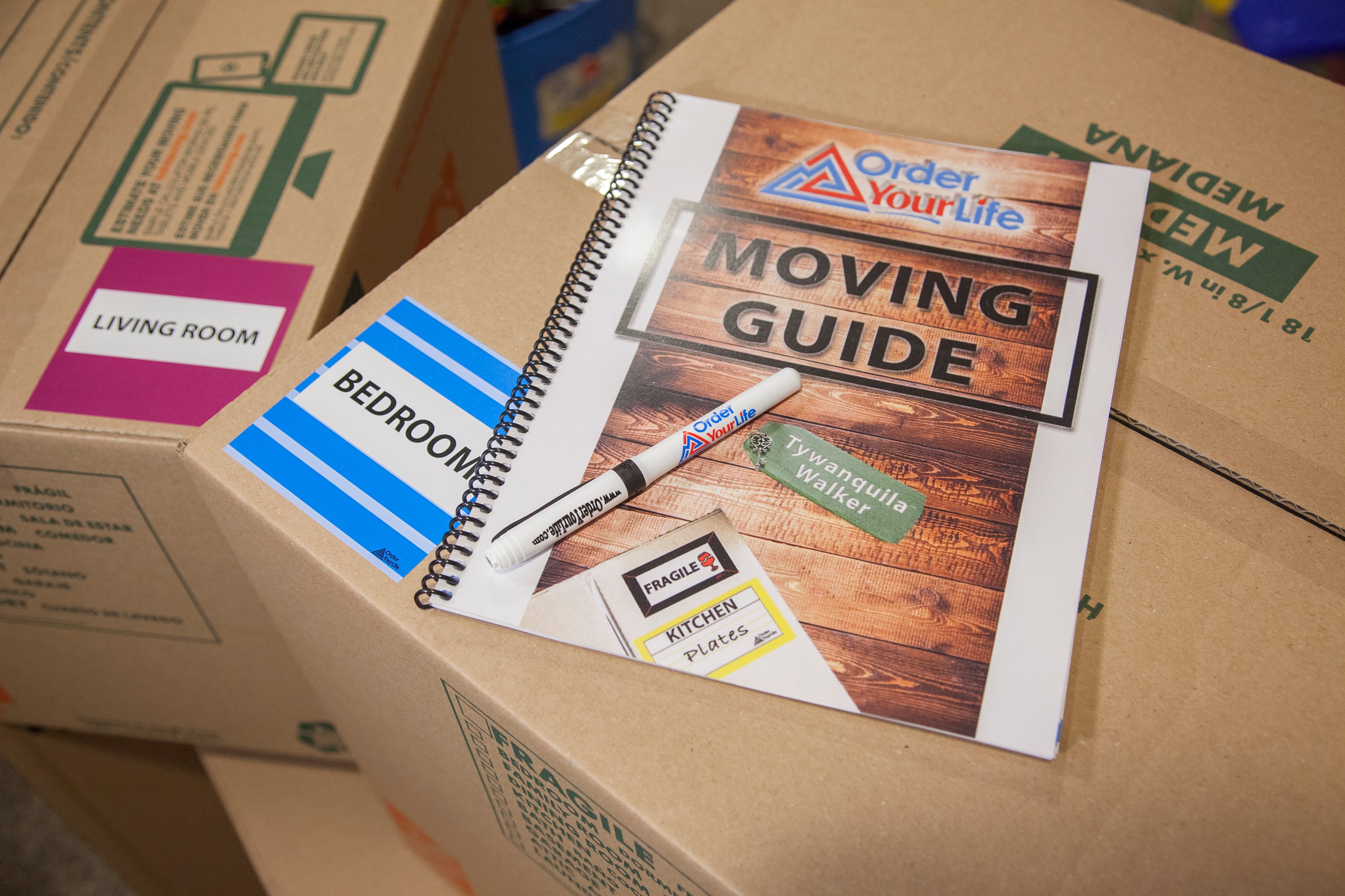 Order Your Life Moving Guide: Printable Moving Guide and Workbook With ...