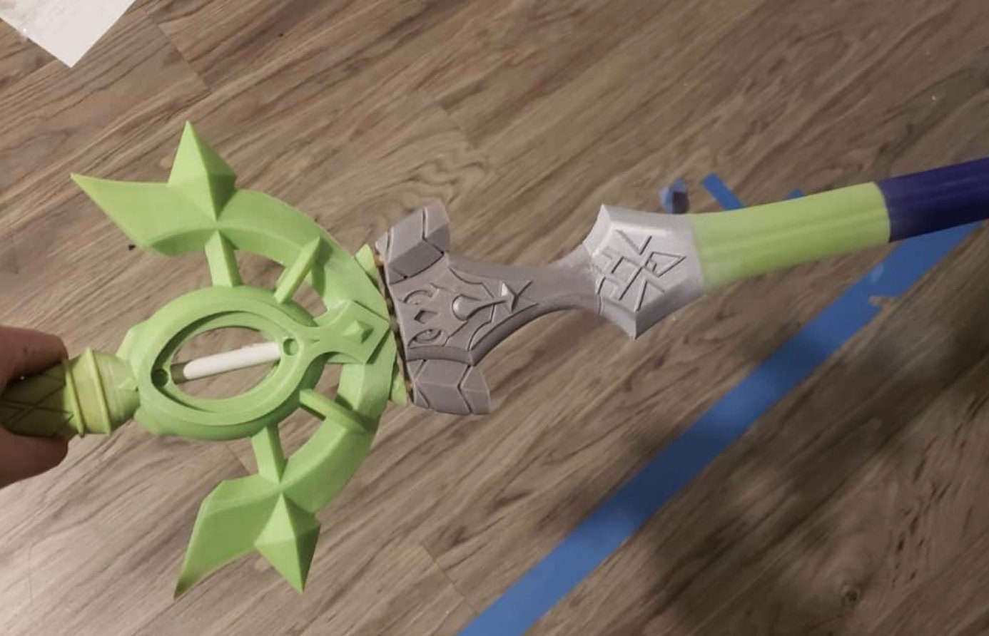 Festering Desire Sword Genshin Impact 3D Files ONLY Cosplay, Prop ...