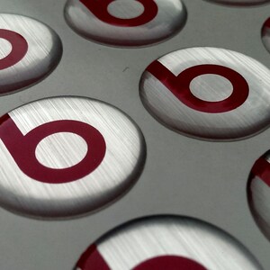 BEATS AUDIO 3D Domed Sticker Badge Self Adhesive - 2pcs - Etsy