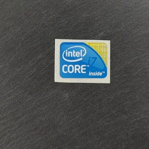 Intel Core I3, I5, I7, I9 Core Sticker 2, 3, 6, 11 Generation, Genuine ...