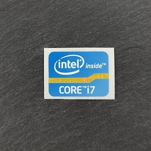 Intel Core I3, I5, I7, I9 Core Sticker 2, 3, 6, 11 Generation, Genuine ...