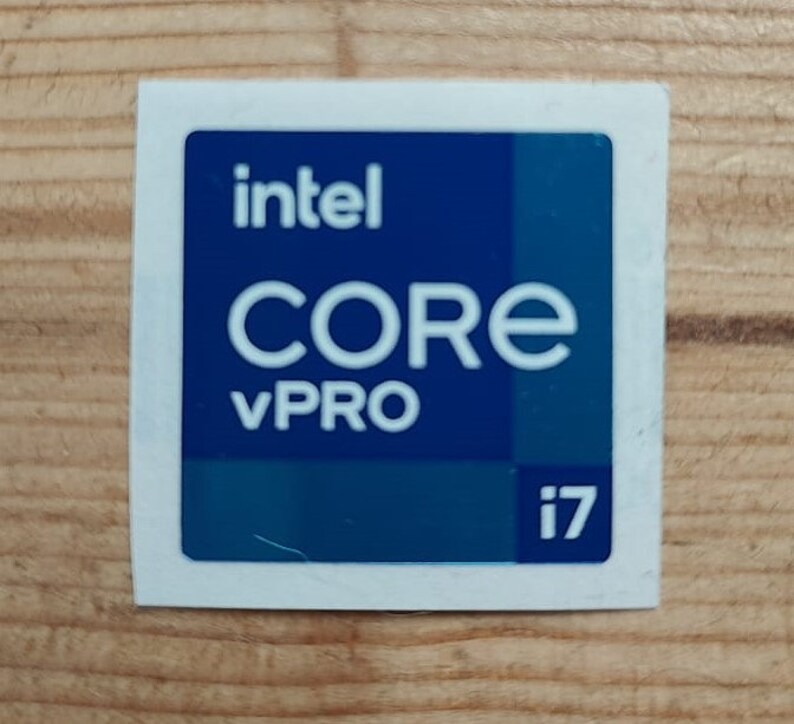 Intel Core I3, I5, I7, I9 Core Sticker 2, 3, 6, 11 Generation, Genuine ...