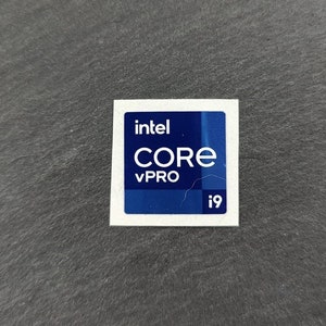 Intel Core I3, I5, I7, I9 Core Sticker 2, 3, 6, 11 Generation, Genuine ...