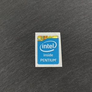 Intel Core I3, I5, I7, I9 Core Sticker 2, 3, 6, 11 Generation, Genuine ...