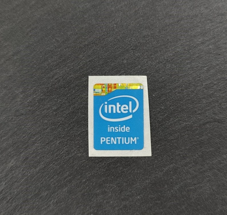 Intel Core I3, I5, I7, I9 Core Sticker 2, 3, 6, 11 Generation, Genuine ...