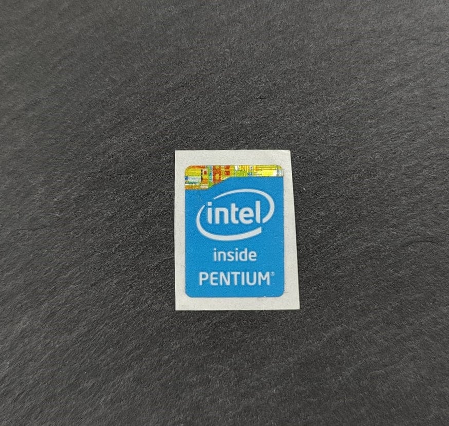 Intel Core I3, I5, I7, I9 Core Sticker 2, 3, 6, 11 Generation, Genuine ...