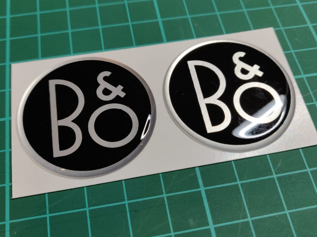 BANG OLUFSEN 3D Domed Sticker Badge Self Adhesive - 2pcs - Etsy