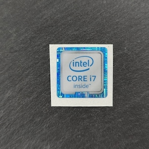 Intel Core I3, I5, I7, I9 Core Sticker 2, 3, 6, 11 Generation, Genuine ...