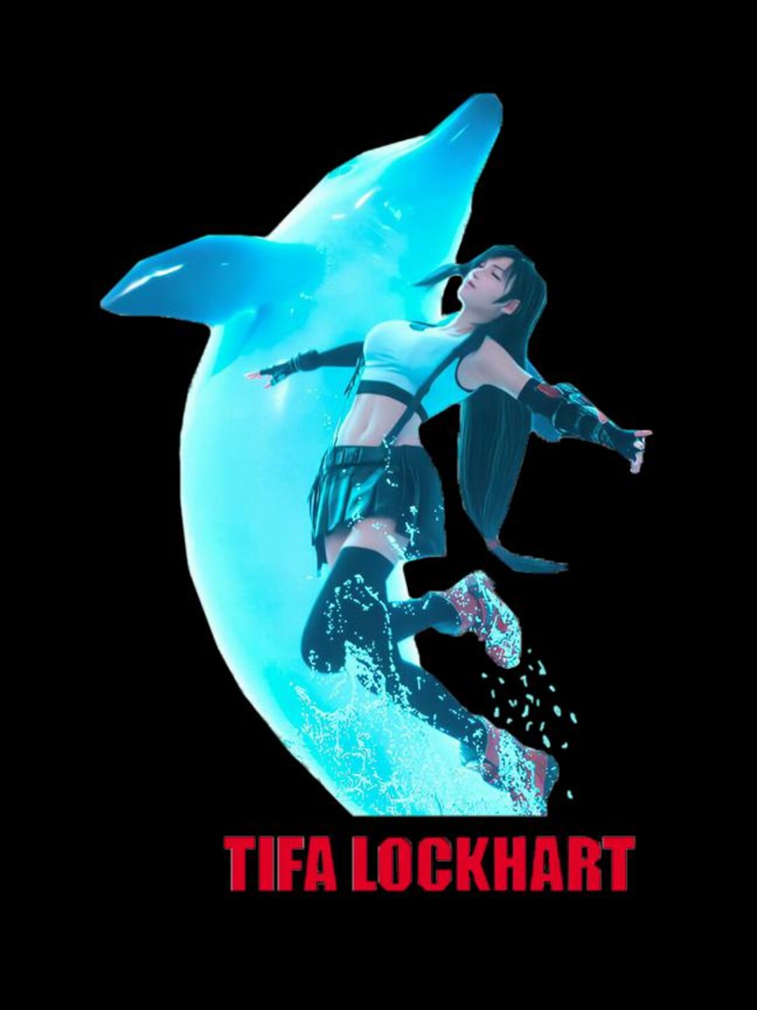 Tifa Lockhart Sticker - Final Fantasy Vinyl - Etsy