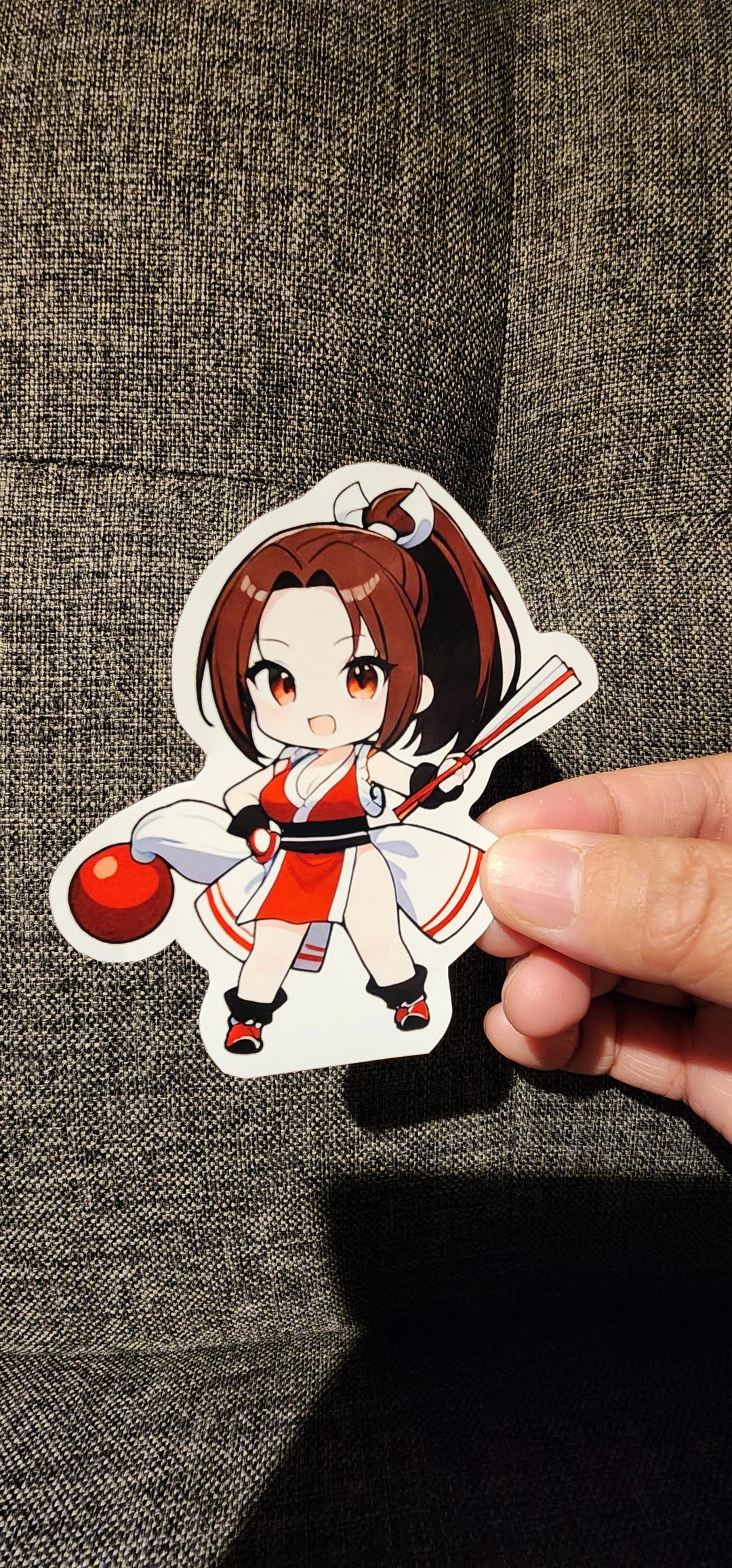 Mai Shiranui Chibi Stickers - Fatal Fury - King of Fighters - Street ...