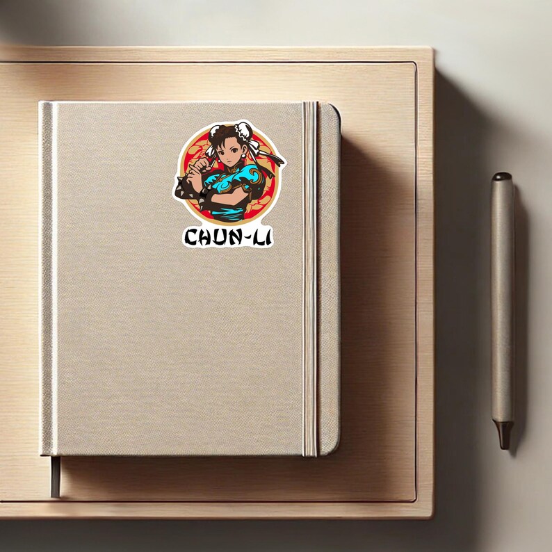 Chun-li Sticker - Street Fighter Vinyl - Etsy