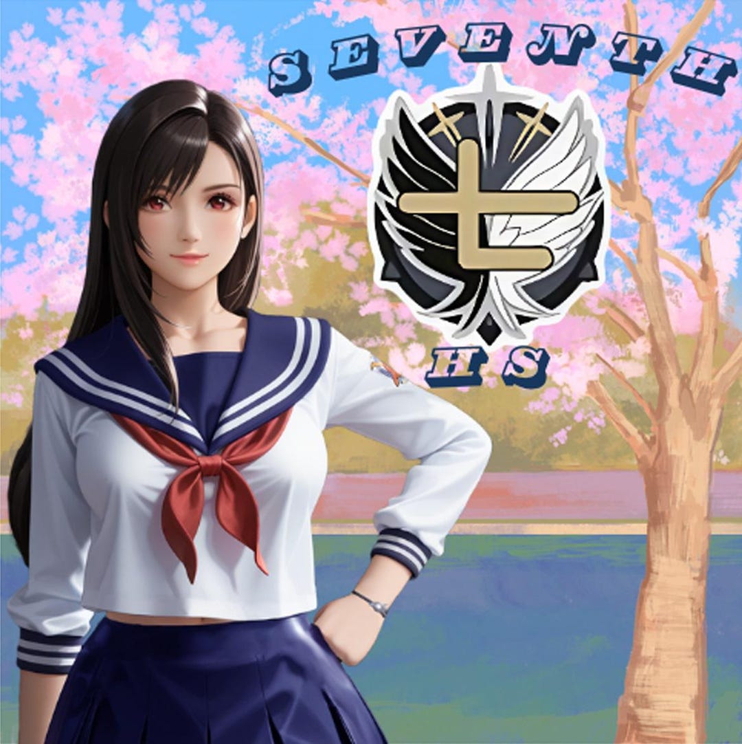 Tifa Lockhart Sticker - Final Fantasy Vinyl - Etsy