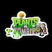 Plants Vs Zombies Vinyl Sticker - Etsy