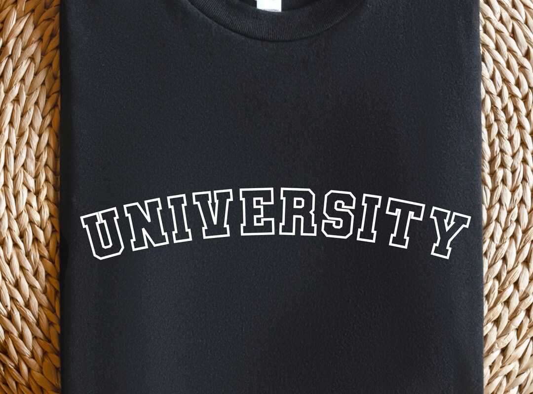 University Outline SVG Svg for Different Universities - Etsy