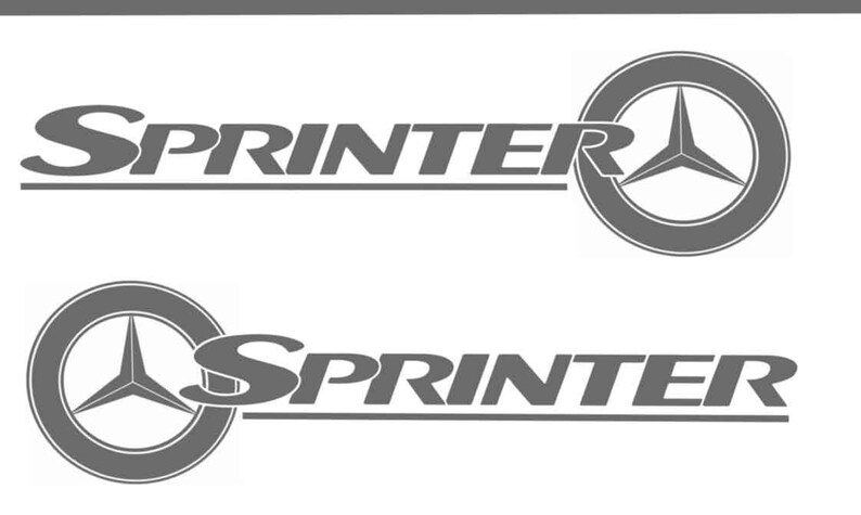 Mercedes Sprinter Vinyl Transfer Decal Sticker Van MPV - Etsy