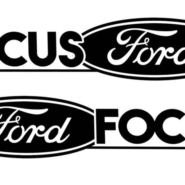 Ford Focus Car Decal - Etsy