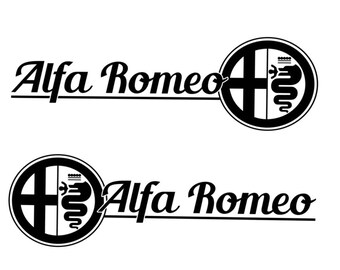 Alfa Romeo Decal | Etsy UK