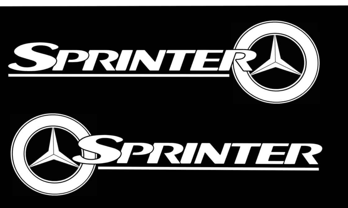 Mercedes Sprinter Vinyl Transfer Decal Sticker Van MPV - Etsy