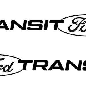 Ford Transit V1 Vinyl Transfer Decal Sticker Car Van - Etsy