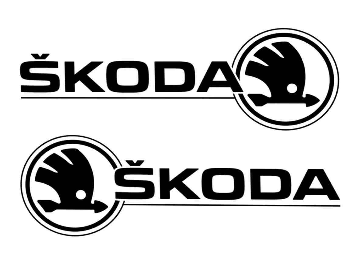 Skoda Vinyl Transfer Decal Stickers Car SUV MPV Van Graphics - Etsy ...