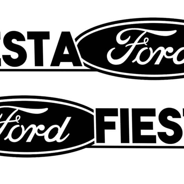 Ford Fiesta Decal - Etsy UK
