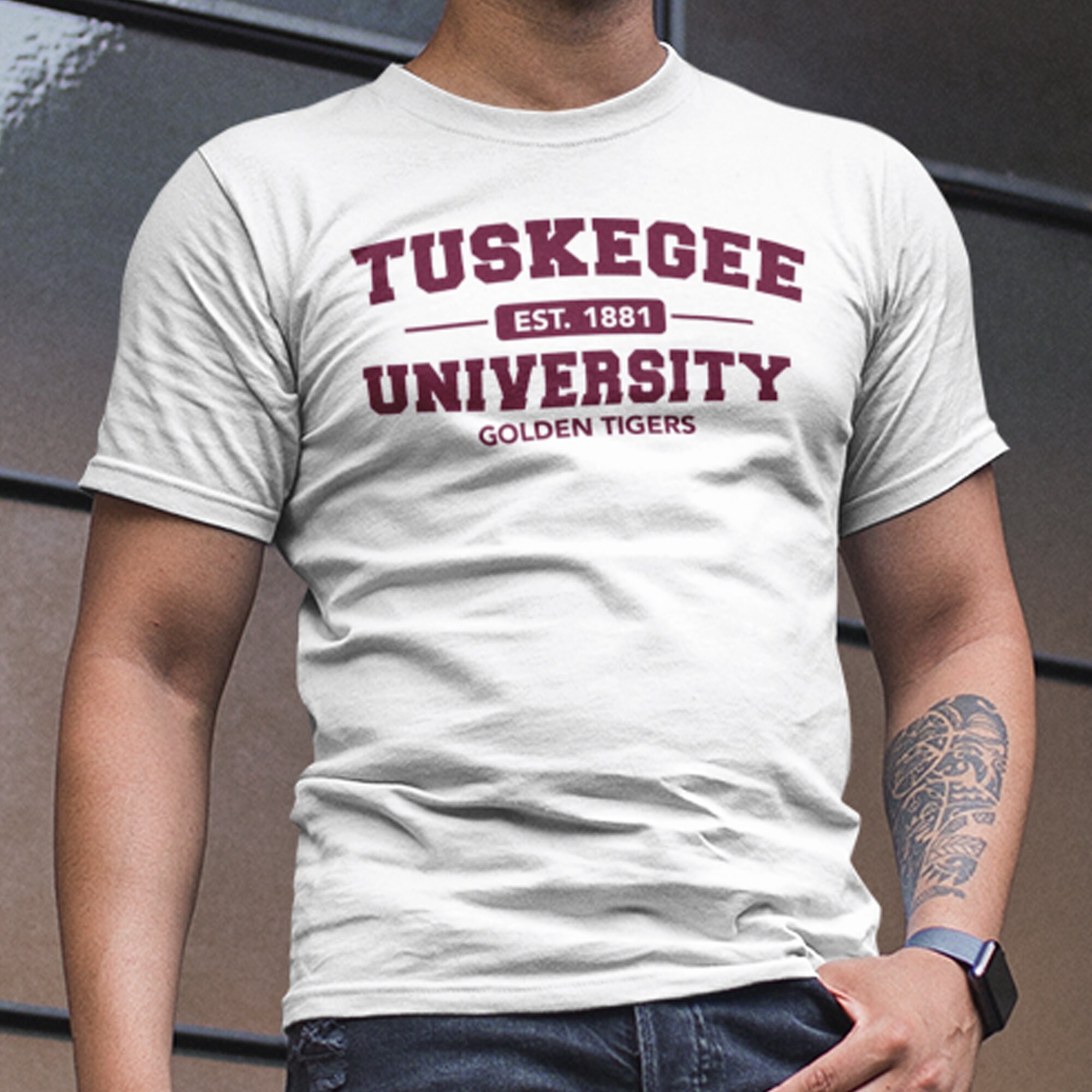 Tuskegee Golden Vintage HBCU Tuskegee Univ Apparel Retro - Etsy
