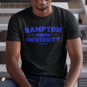 Hampton U - Hampton Pirates, Vintage Hampton U Apparel, Hampton Alumni ...